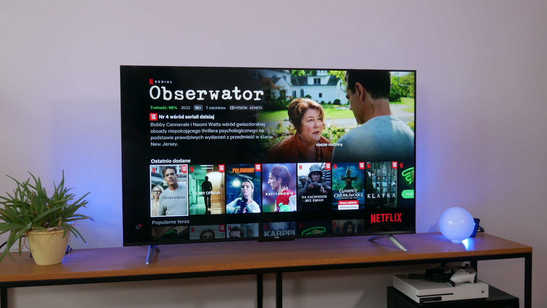 Recenzja telewizora TCL 50P638X1