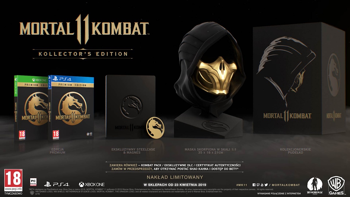 Mortal Kombat 11 - Edycja Kolekcjonerska PS4 w Sklepie RTV EURO AGD