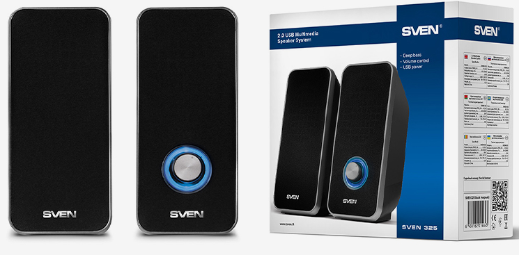 Głośniki Sven 325 (czarny) - Opinie, Cena