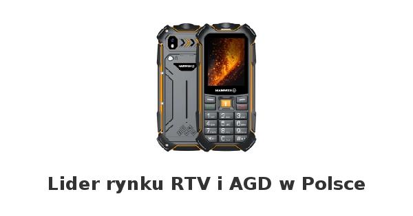 Smartfony i telefony komórkowe HAMMER - Ceny, Opinie w sklepie Rtv Euro Agd