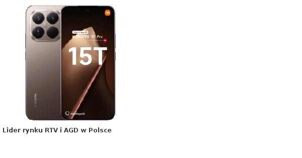 Xiaomi 15T Pro – specyfikacja, cena i opinie | RTV EURO AGD