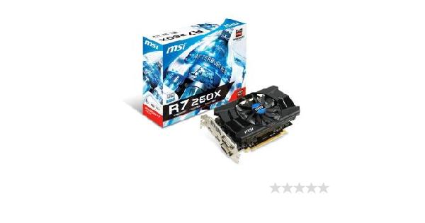 MSI AMD Radeon R7 260X OC 2GB DDR5 128bit - Opinie, Cena - RTV EURO AGD