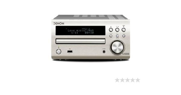 Wieża Denon RCD-M40DAB (srebrny) - Opinie, Cena - RTV EURO AGD