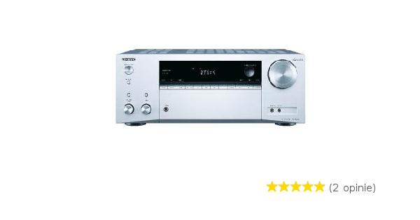Amplituner Onkyo TX-NR555 (srebrny) - Opinie, Cena - RTV EURO AGD