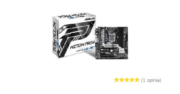 Płyta główna ASrock H270M Pro4 - Opinie, Cena - RTV EURO AGD
