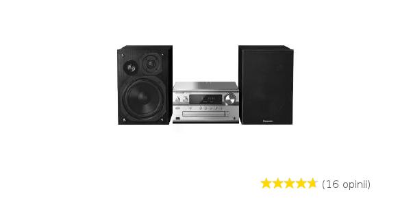 Wieża Panasonic SC-PMX82 (srebrny) - Opinie, Cena - RTV EURO AGD