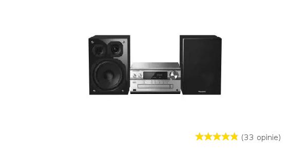 Wieża Panasonic SC-PMX152 120W Wi-Fi Bluetooth Radio FM, DAB+ Srebrny ...