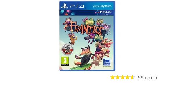 PlayLink Frantics Gra na PS4 (Kompatybilna z PS5) - Dobra cena, Opinie ...