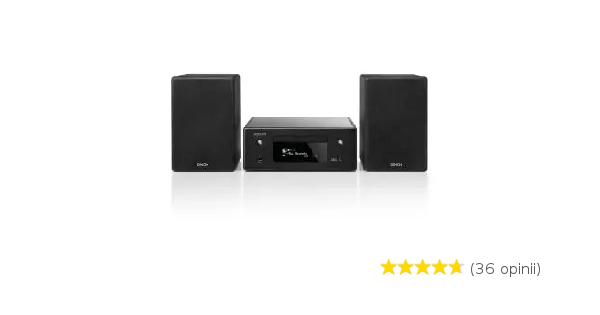 Wieża Denon CEOL N10 (RCD-N10 + SC-N10) 130W Wi-Fi Bluetooth Radio FM Internetowe Czarny ...