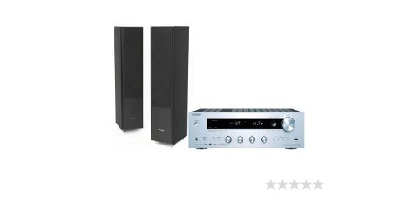 Zestaw stereo Onkyo TX-8250 (srebrny), Pylon Audio Coral 25 (czarny) - Opinie, Cena - RTV EURO AGD