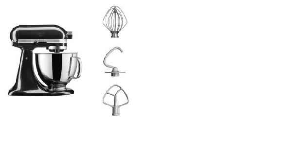 KitchenAid 5KSM125EOB + 5KSMVSA - Dobra cena, Opinie w Sklepie RTV EURO AGD