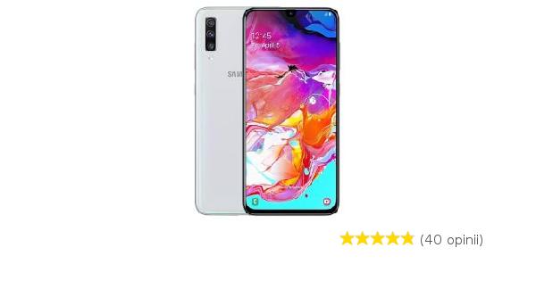 Smartfon Samsung Galaxy A70 SM-A705 (biały) - Opinie, Cena - RTV EURO AGD