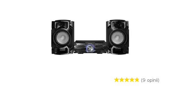 Power Audio Panasonic SC-AKX520 650W Bluetooth Radio FM Czarny - Opinie ...