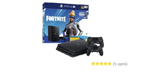 Sony PlayStation 4 Pro 1TB Fortnite Neo Versa Bundle + 2 pady - Dobra ...