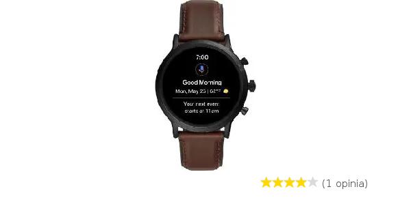 Smartwatch Fossil FTW4026 Carlyle Brązowy - Opinie, Cena - RTV EURO AGD