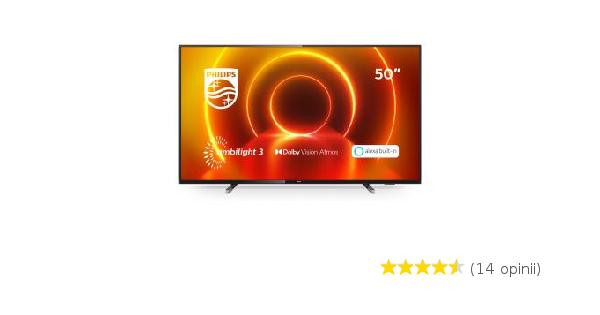 Telewizor Philips 50PUS7805/12 - 50" - 4K - Smart TV - Opinie, Cena ...