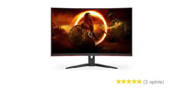 Monitor AOC CQ32G2SE/BK 32" 2K VA 165Hz 1ms MPRT Zakrzywiony Gamingowy ...