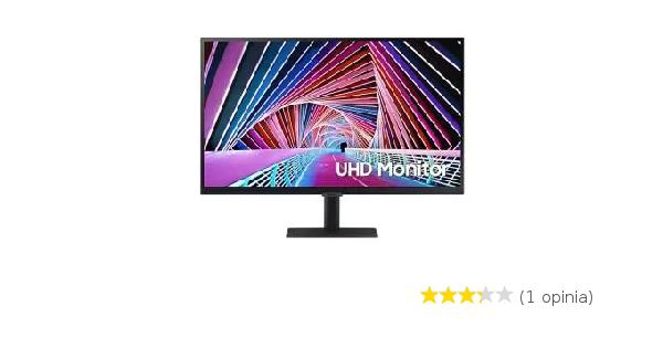 Monitor Samsung S32A700NWU 32" 4K VA 60Hz 5ms - Opinie, Cena - RTV EURO AGD