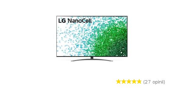 Telewizor LG 55NANO813PA 55" LED 4K webOS DVB-T2 - Opinie, Cena - RTV EURO AGD