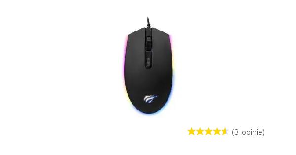 Myszka gamingowa Havit GAMENOTE MS1003 RGB Czarny - Opinie, Cena - RTV EURO AGD