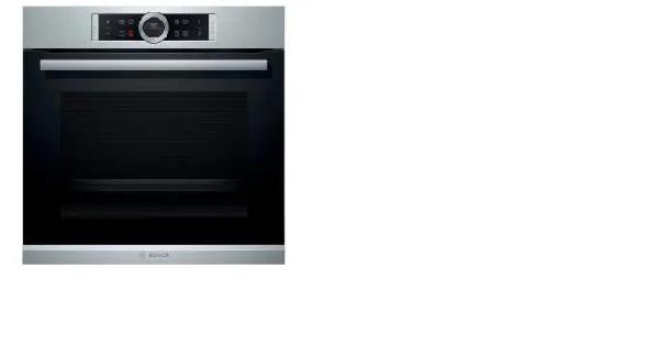 Piekarnik elektryczny Bosch Serie 8 HBG635NS1 Termoobieg Srebrno-czarny ...
