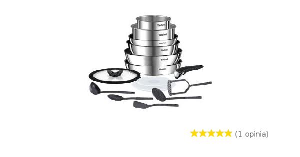 Tefal Ingenio Emotion - indukcja - stal nierdzewna - 15 elementów - Dobra cena, Opinie w Sklepie ...