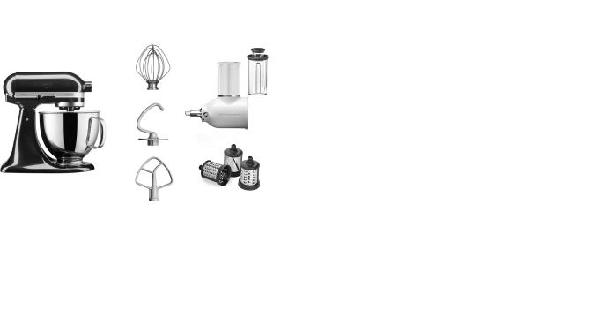 KitchenAid 5KSM125 z szatkownicą - 300W - misa 4,8l - Dobra cena ...