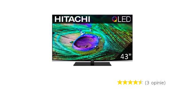 Telewizor Hitachi QLED 43HAQ7351 - 43" - 4K - Android TV - Opinie, Cena ...