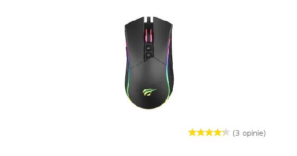Myszka gamingowa Havit GAMENOTE MS1001S RGB Czarny - Opinie, Cena - RTV EURO AGD