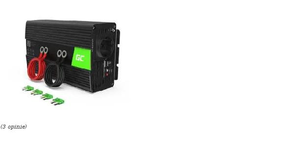 Przetwornica Green Cell INV09 12V na 230V 1000W/2000W Czysta sinusoida ...