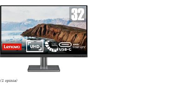 Monitor Lenovo L32p-30 32" 4K IPS 60Hz 4ms - Opinie, Cena - RTV EURO AGD