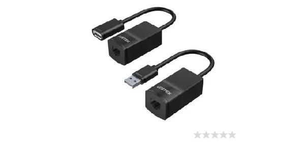 Unitek Y-UE01001 przedłużacz USB po skrętce 60m Czarny - Dobra cena ...