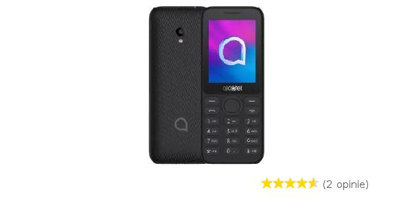 Telefon ALCATEL 3080 4G Czarny - Opinie, Cena - RTV EURO AGD