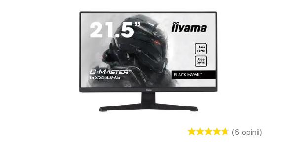 Monitor iiyama G-Master Black Hawk G2250HS-B1 21" Full HD VA 75Hz 1ms Gamingowy - Opinie, Cena ...