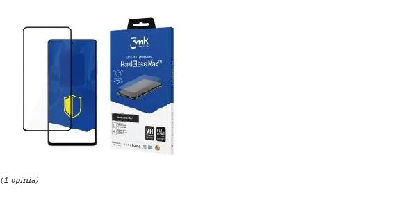 Szkło hartowane 3mk HardGlass Max do Xiaomi Redmi Note 12 Pro/Pro+ ...