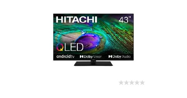 Telewizor Hitachi QLED 43HAQ6360/2 43" QLED 4K Android TV Dolby Vision ...