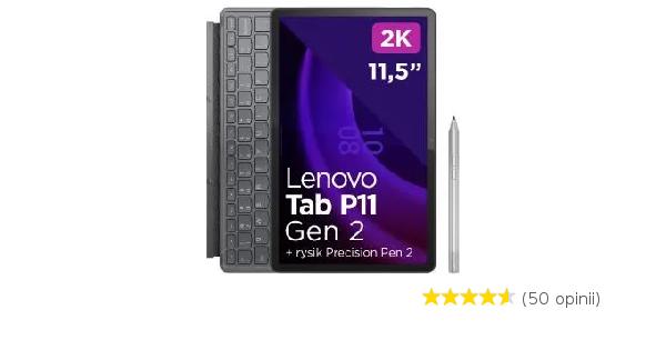Tablet Lenovo Tab P11 (2nd Gen) TB350FU 11,5" 6/128GB Wi-Fi Storm Grey ...