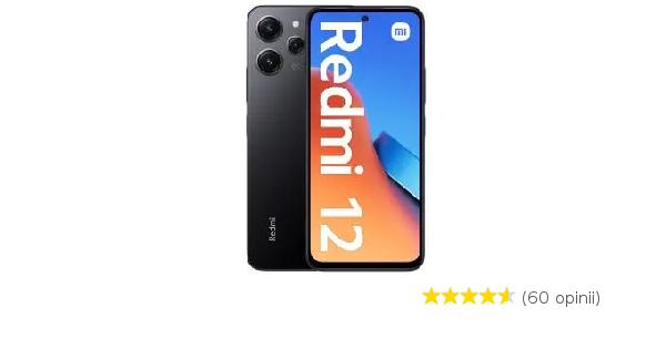 Smartfon Xiaomi Redmi 12 4/128GB 6,79" 90Hz 50Mpix Czarny - Opinie ...