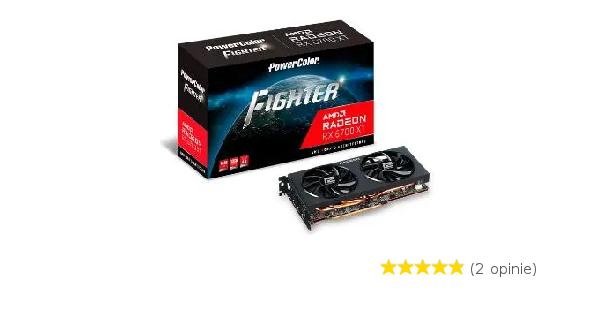 Karta graficzna PowerColor Radeon RX 6700 XT Fighter- 12GB GDDR6 192bit ...