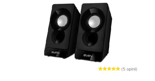 Głośniki Sven 300 Czarny - Opinie, Cena - RTV EURO AGD