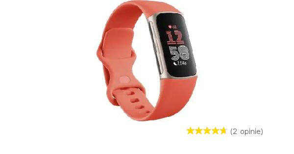 Smartband Fitbit by Google Charge 6 GPS Koralowy - Opinie, Cena - RTV EURO AGD