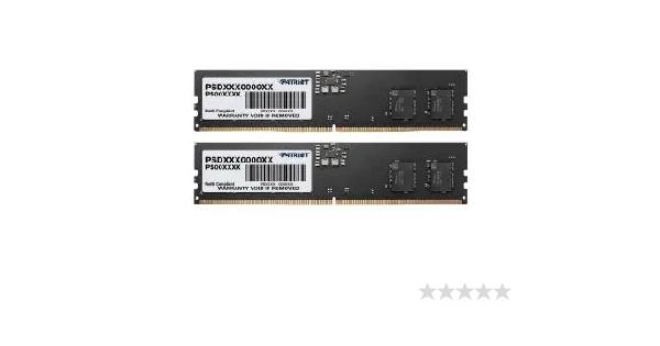 Pamięć RAM Patriot Signature DDR5 16GB (2 x 8GB) 5600 CL40 Szary ...
