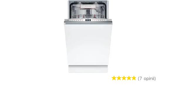 Zmywarka Bosch Serie 6 SPV6ZMX17E 44,8cm Szuflada na sztućce Zdalne ...