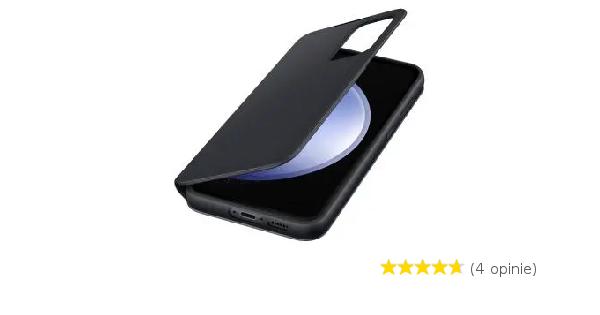 Etui Samsung Smart Clear View Cover do Galaxy S23 FE Czarny - Opinie ...