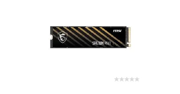 Dysk MSI Spatium M461 1TB PCIe Gen4 x4 - Opinie, Cena - RTV EURO AGD