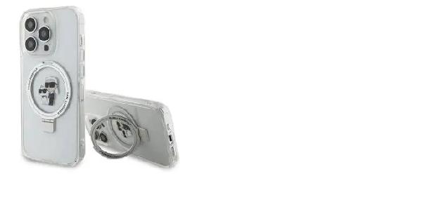 Etui Karl Lagerfeld Ring Stand Karl&Choupettte MagSafe KLHMP13LHMRSKCH ...
