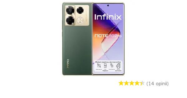 Smartfon Infinix Note 40 Pro 12/256GB 6,78" 120Hz 108Mpix Zielony ...