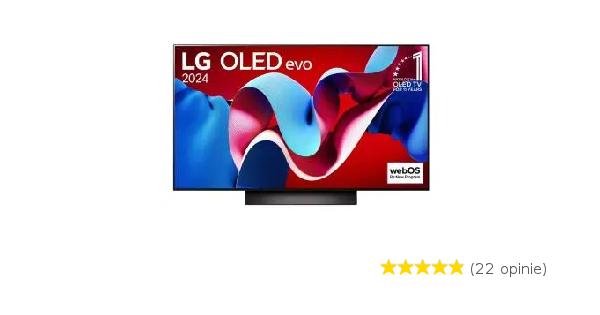 Telewizor LG OLED48C45LA 48" OLED evo 4K 144Hz webOS Dolby Vision Dolby ...