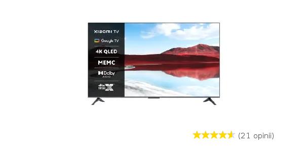 Telewizor Xiaomi TV A Pro 2025 75" (L75MA-SEU) 75" QLED 4K Google TV ...