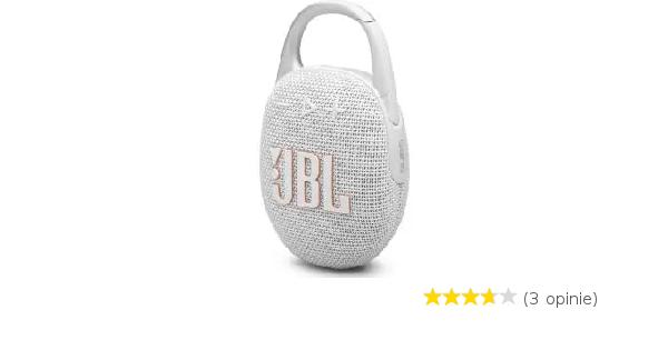 JBL Clip 5 7W Biały - Dobra cena, Opinie w Sklepie RTV EURO AGD